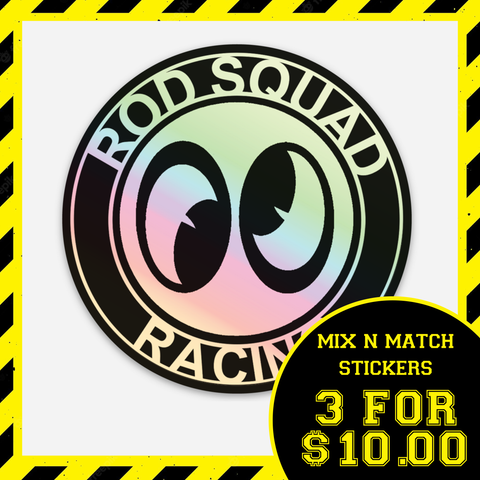 STICKER - Rod Squad Racing Holographic – The Rod Squad